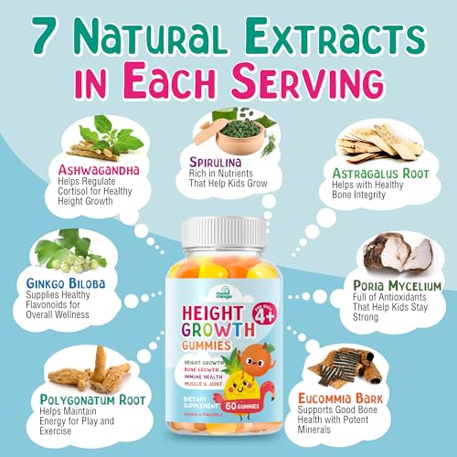Essential vitamins for height increase