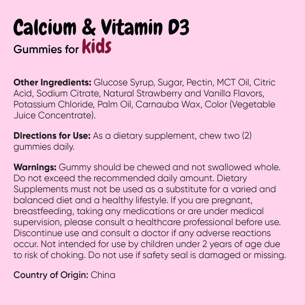 Essential vitamins for kids' development