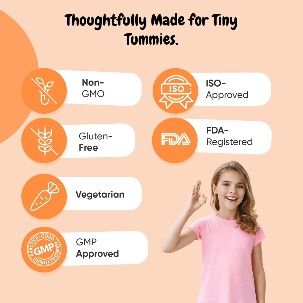 Essential vitamins for kids' immune support