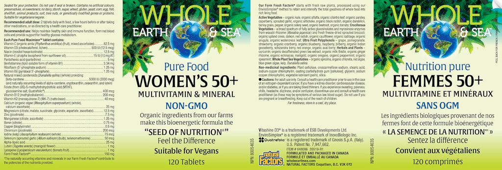 essential vitamins for mature women
