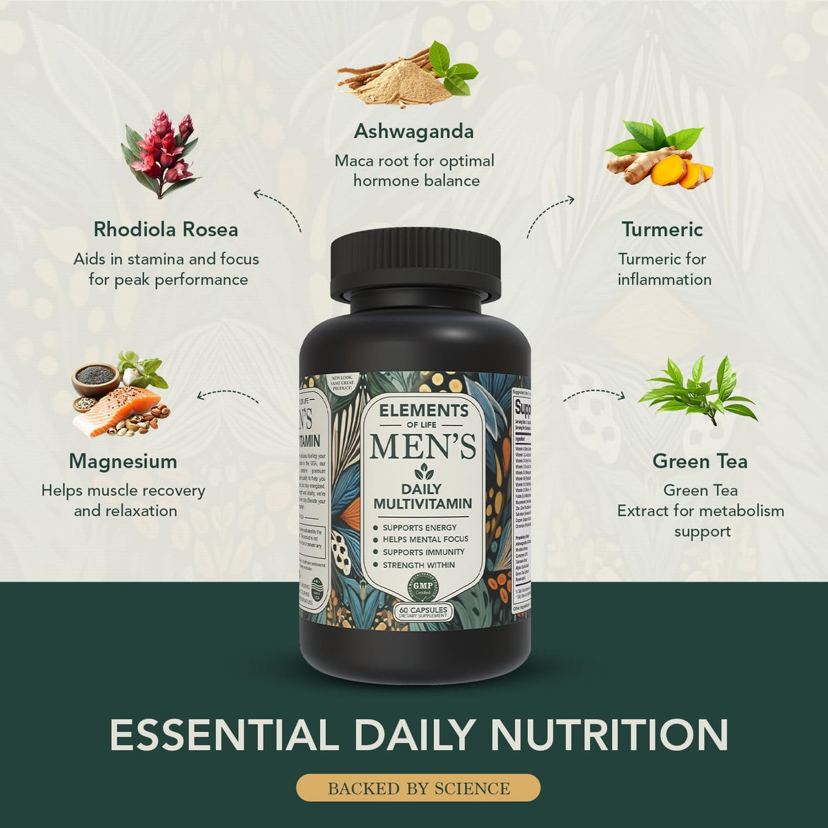 essential vitamins for men's health