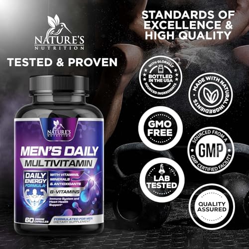 essential vitamins for men's health