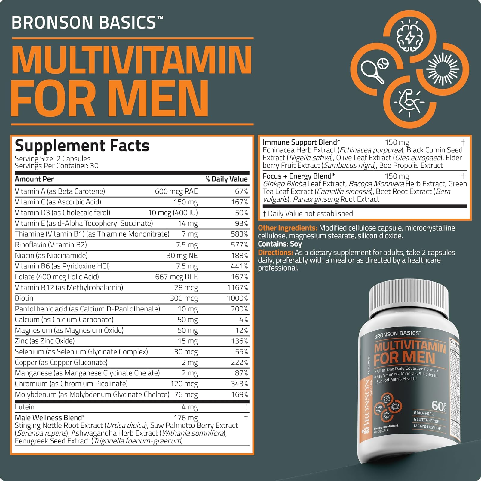 essential vitamins for men's wellness