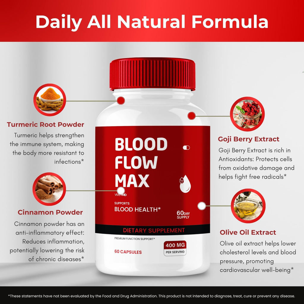 essential vitamins for optimal blood flow