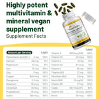 Essential vitamins for plant-based diets