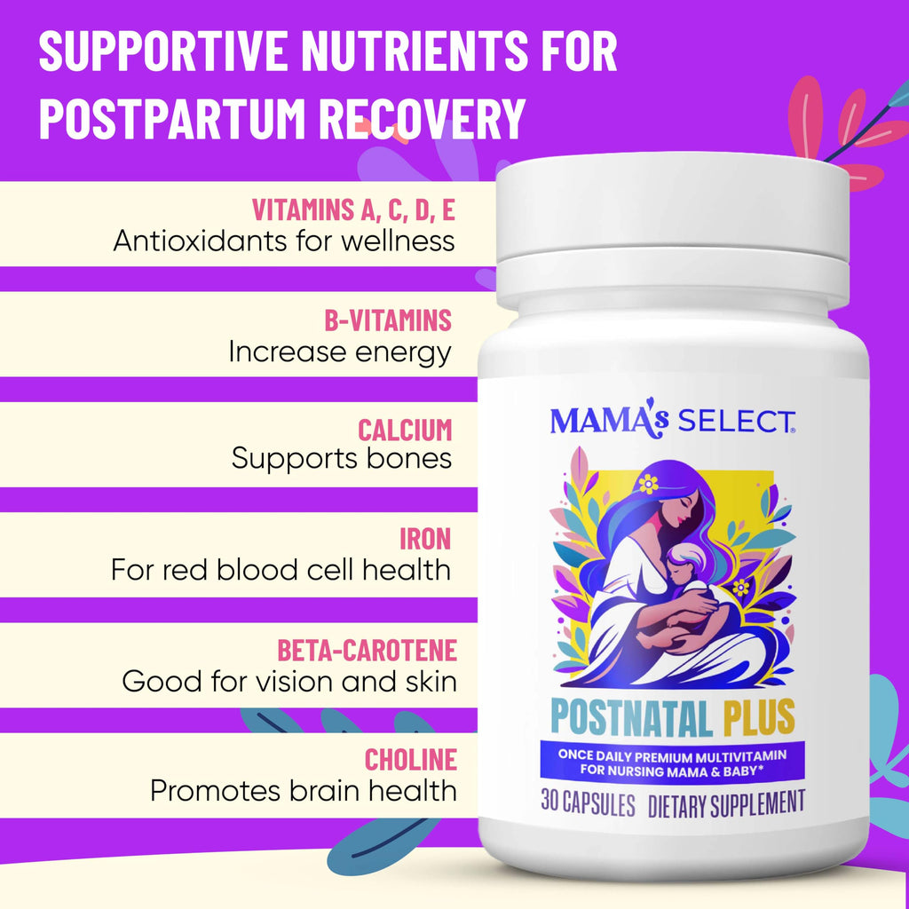 essential vitamins for postpartum wellness