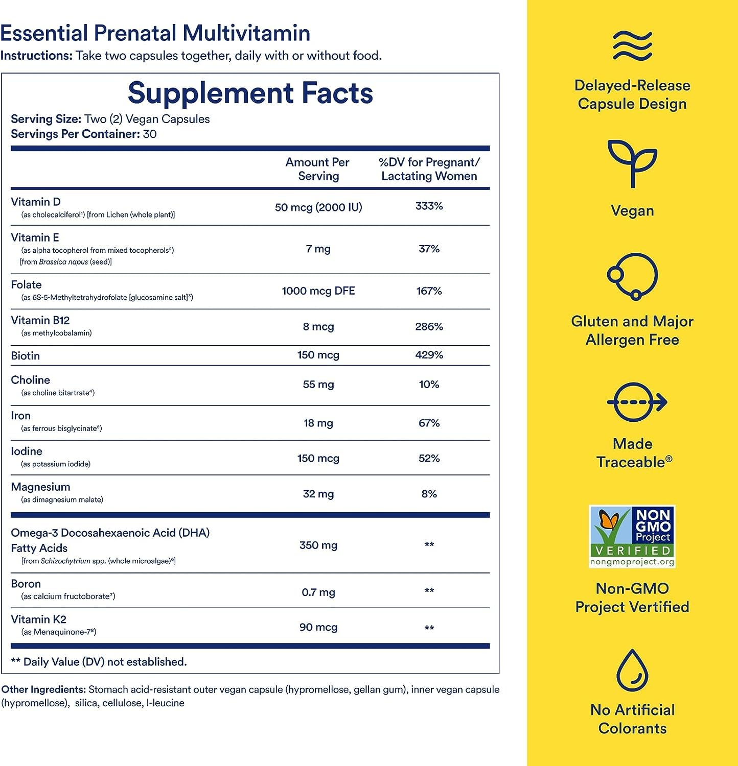 Essential vitamins for pregnancy wellness