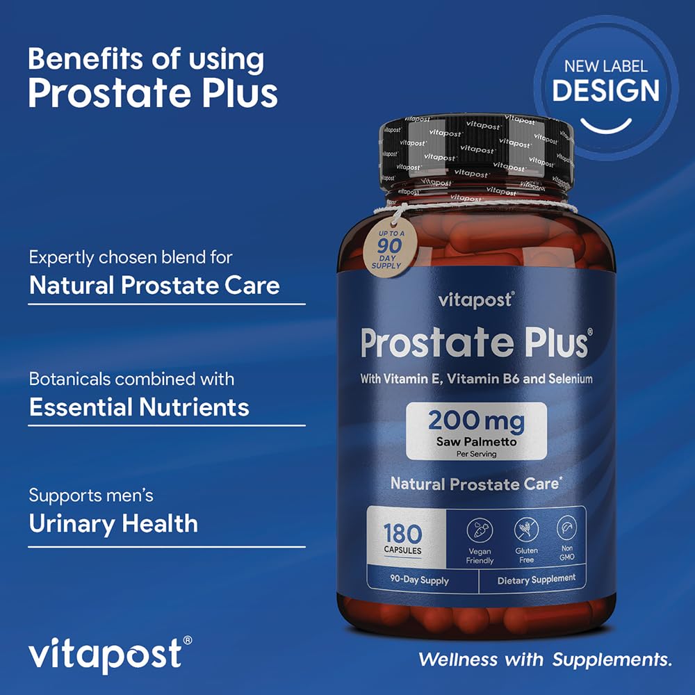 essential vitamins for prostate health