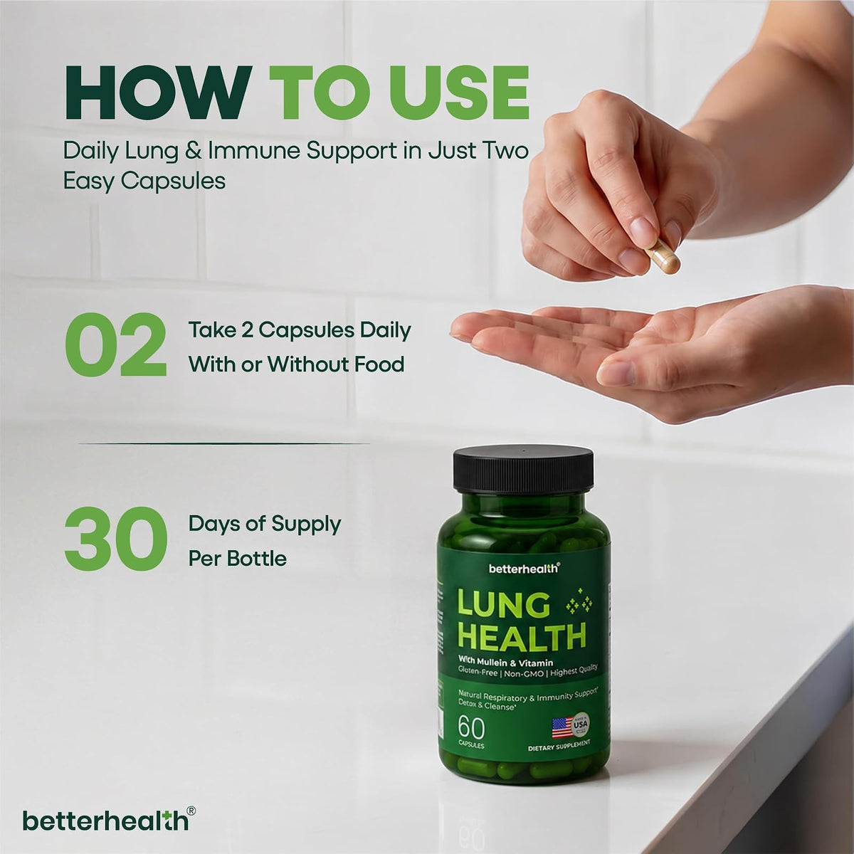 Essential vitamins for respiratory wellness