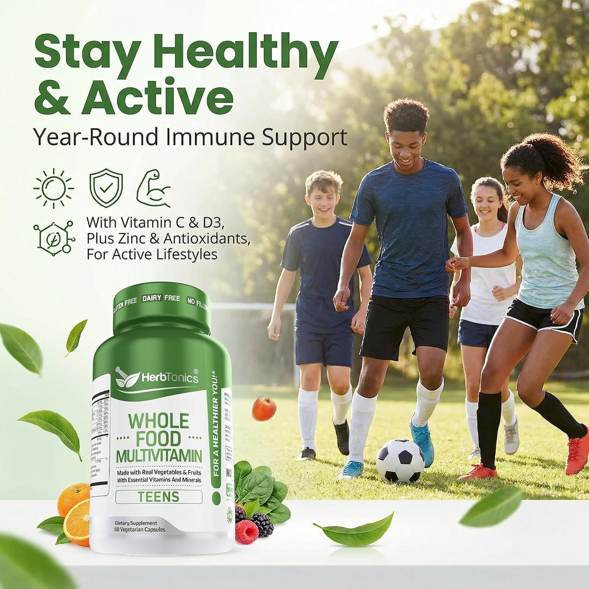 essential vitamins for teens in capsules