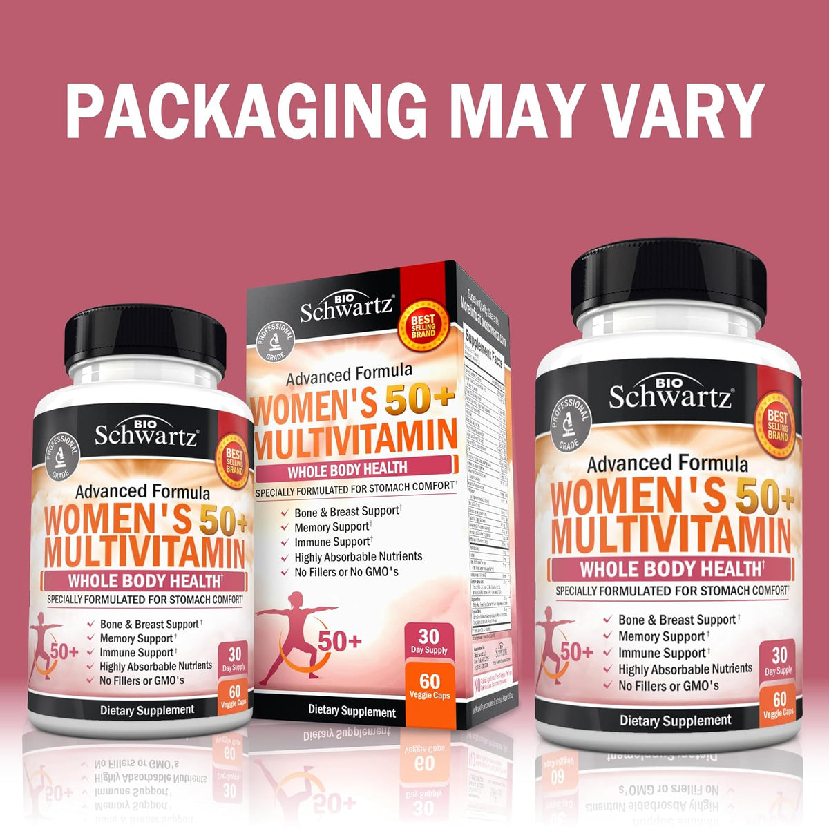 Essential vitamins for women over 50