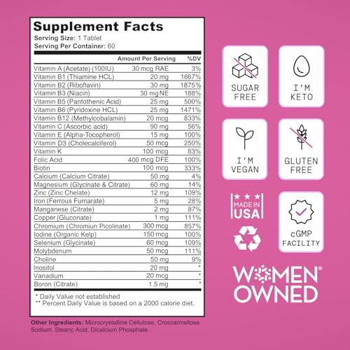 essential vitamins for women's wellness