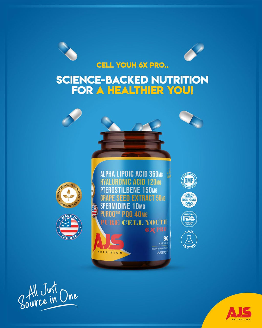 Essential vitamins for youth health