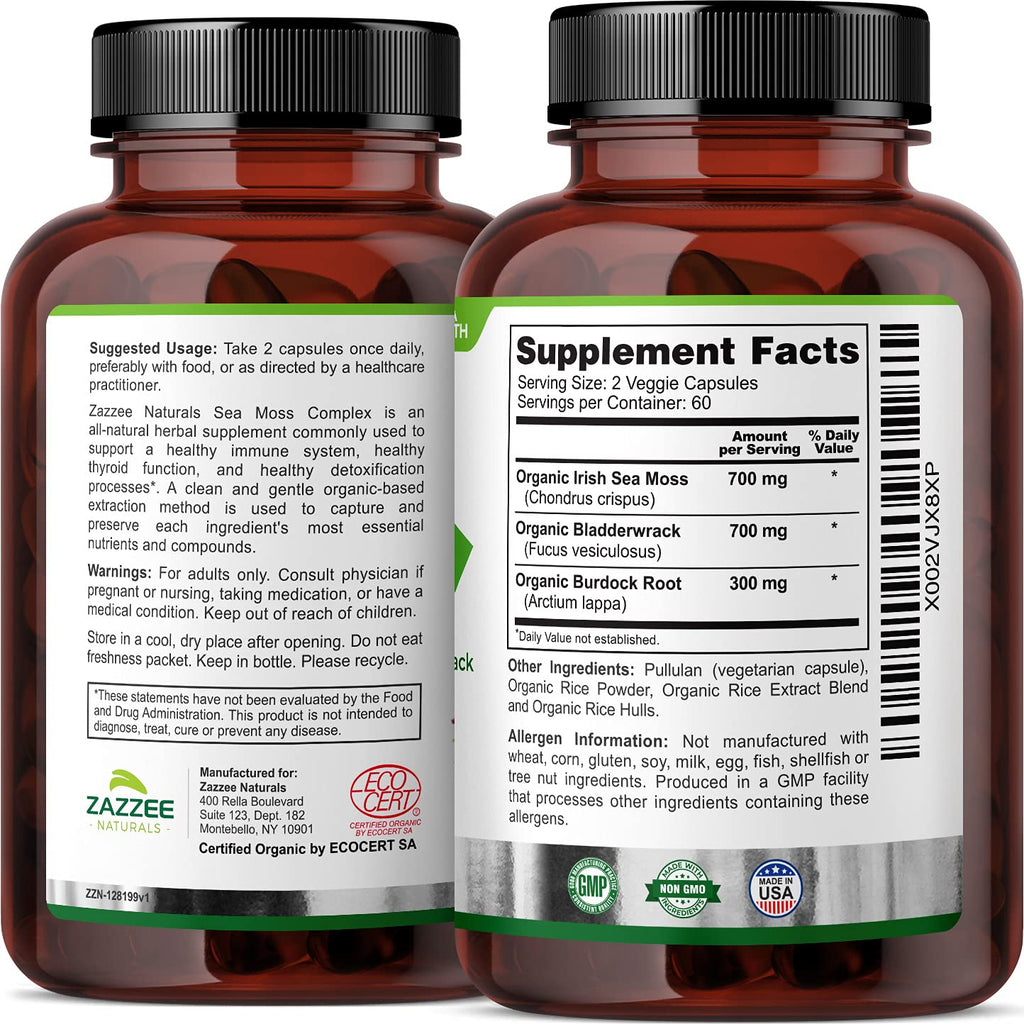 essential vitamins from sea moss