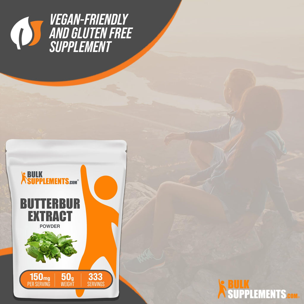 Essential vitamins in Butterbur extract