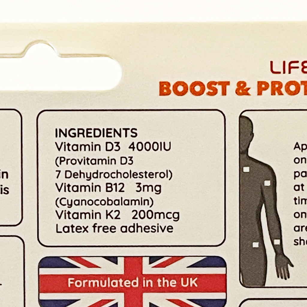 essential vitamins in convenient patch form