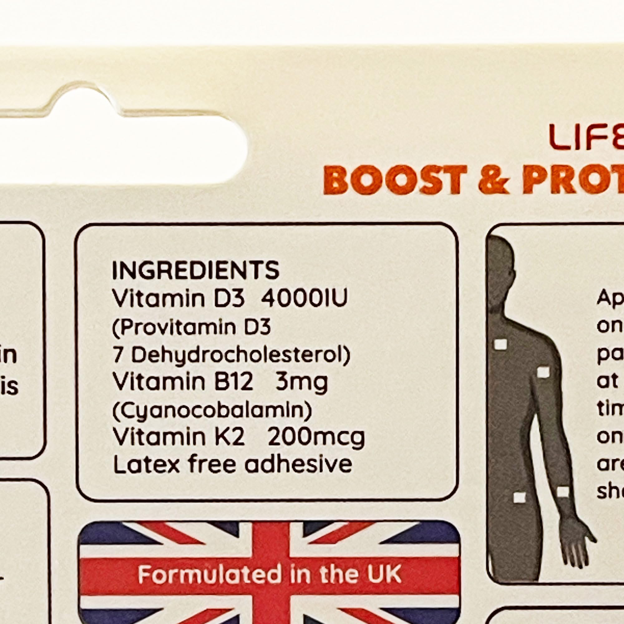 essential vitamins in convenient patch form