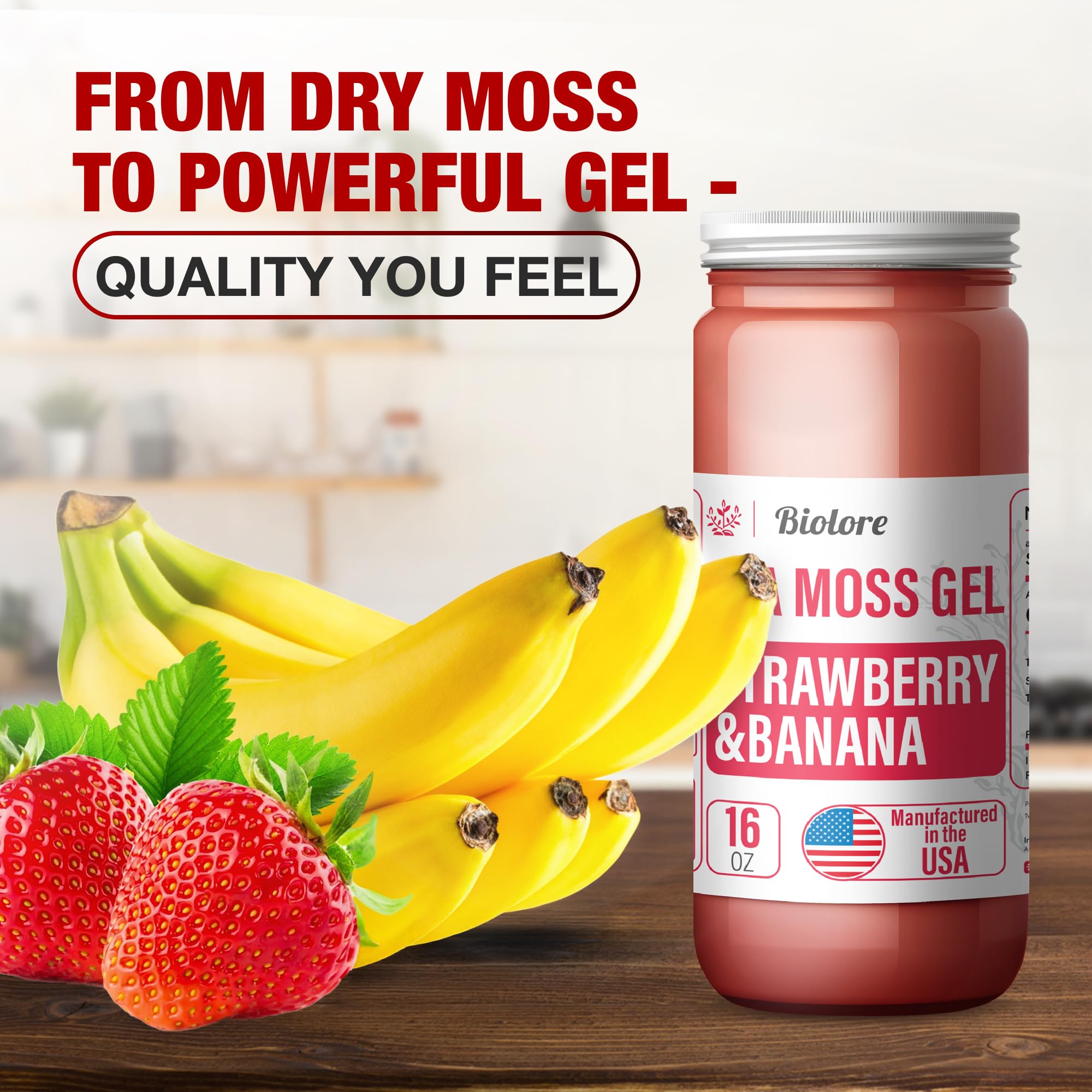 Essential vitamins in sea moss