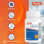 Essential vitamins with iron for wellness