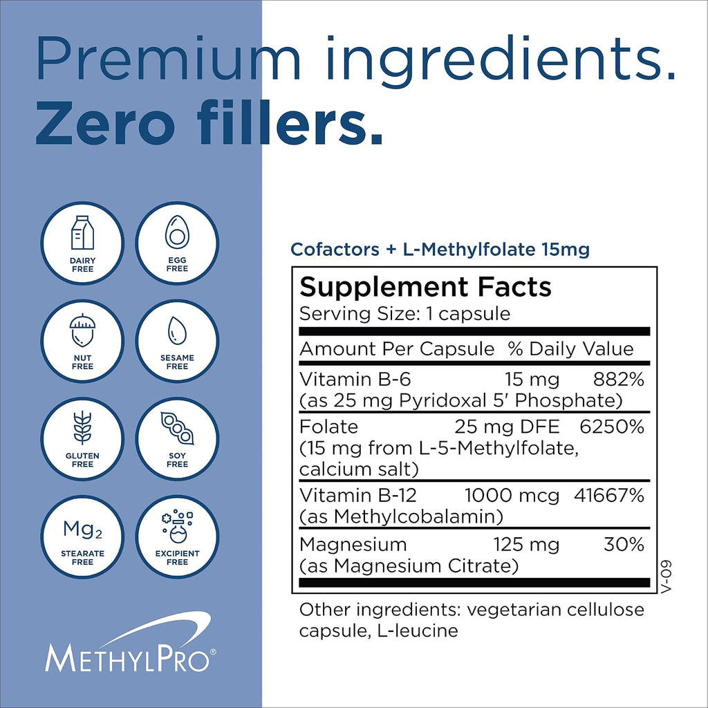 Essential vitamins with L-Methylfolate