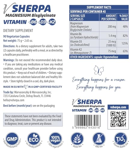 essential vitamins with magnesium bisglycinate