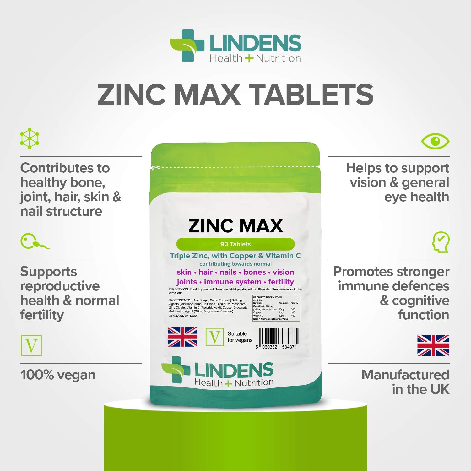 Essential zinc for daily health