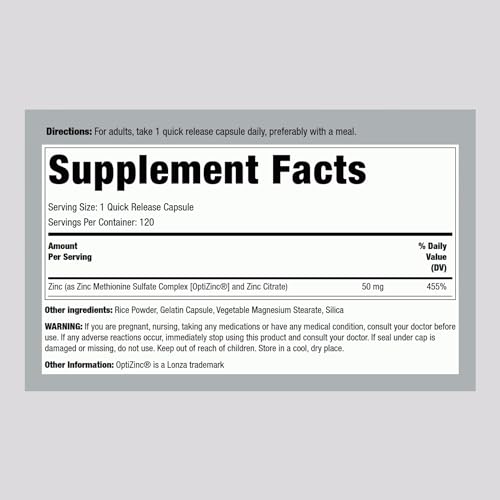 Essential zinc for daily health