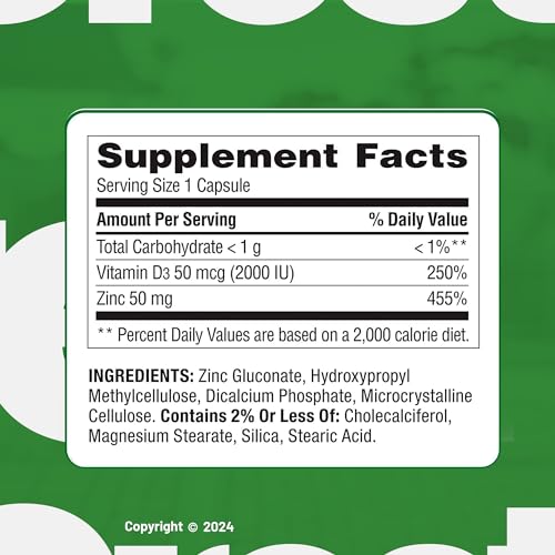 essential zinc for daily nutrition