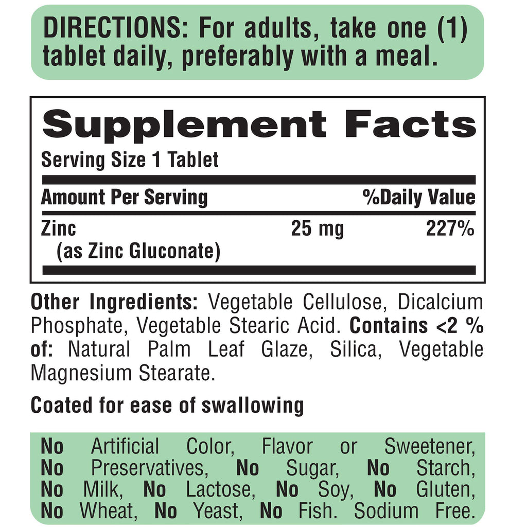 Essential zinc for daily wellness