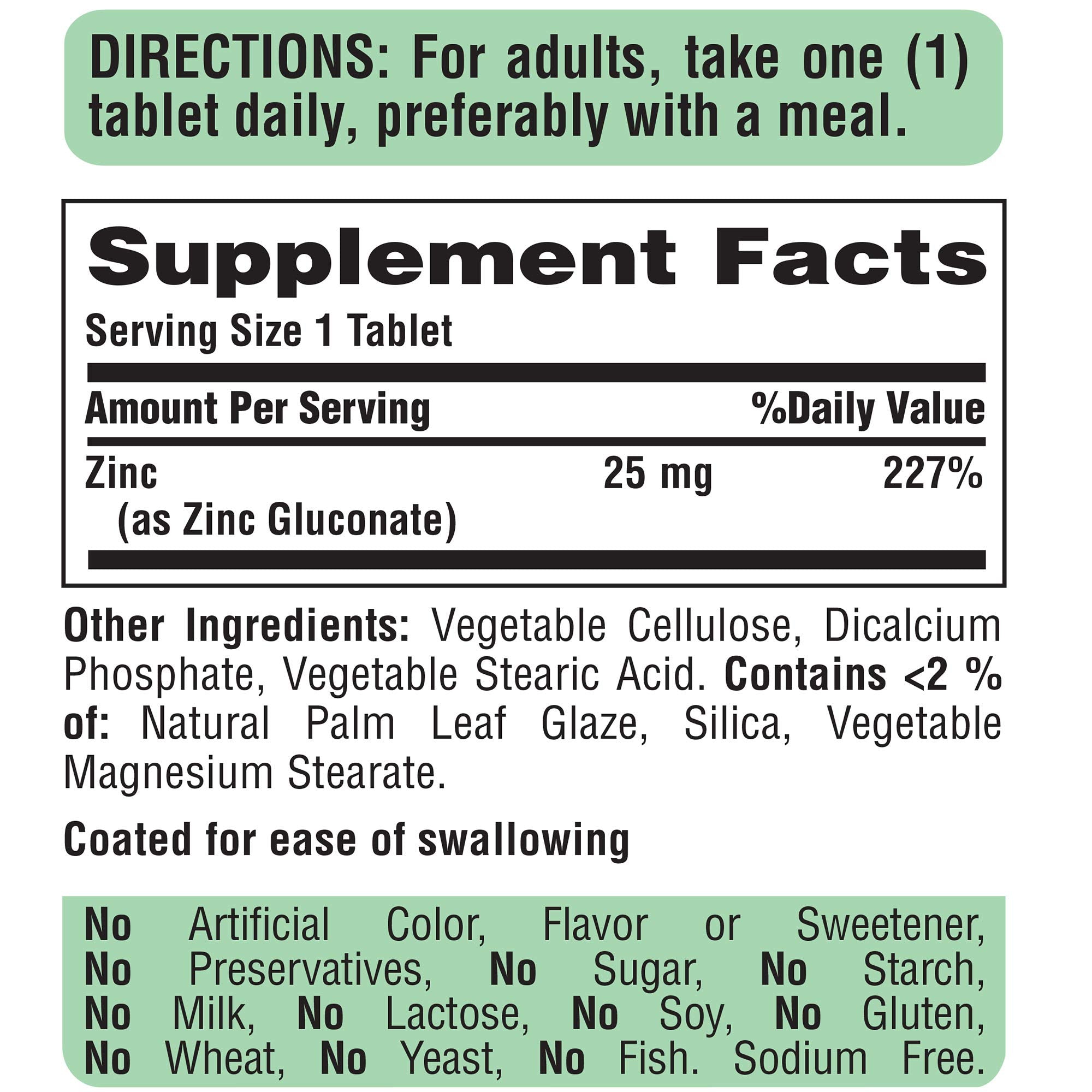 Essential zinc for daily wellness