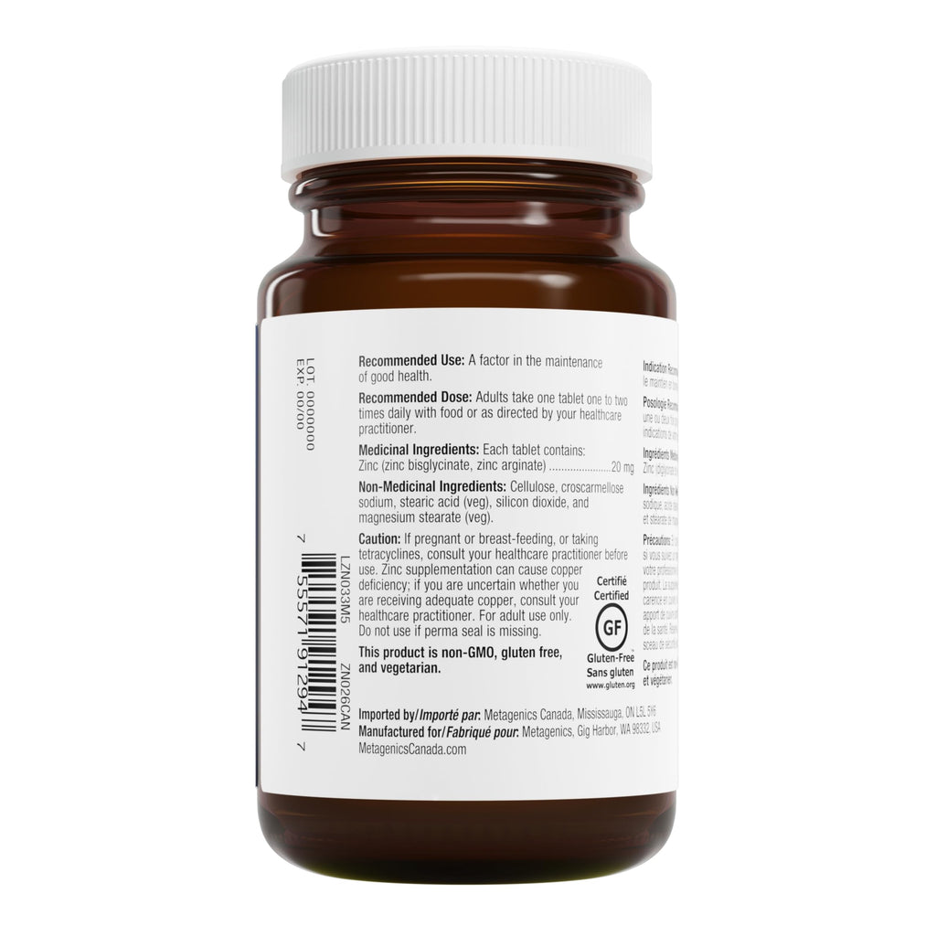 Essential zinc supplement for wellness