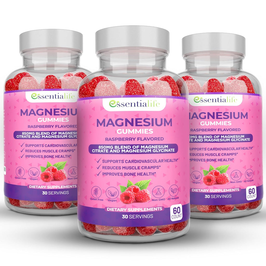 Essentialife magnesium gummies for relaxation