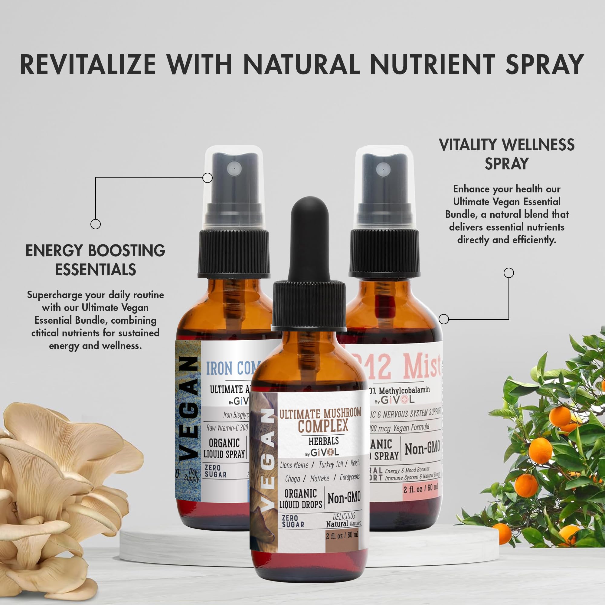 Essentials Bundle Trio health supplements