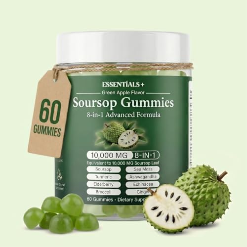 Essentials+ Soursop Gummies for daily wellness