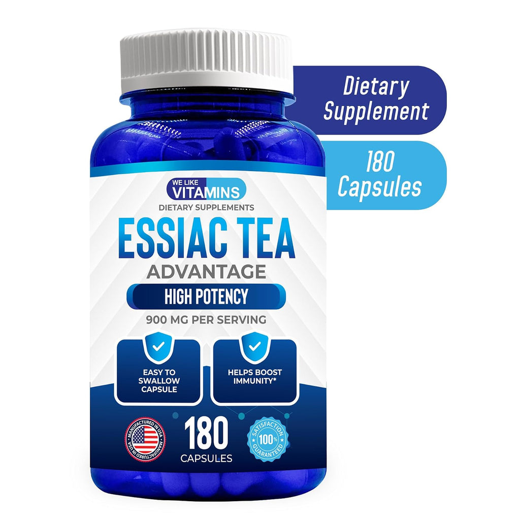 Essiac tea capsules for detox