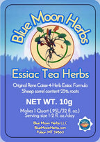 Essiac tea herbs for wellness