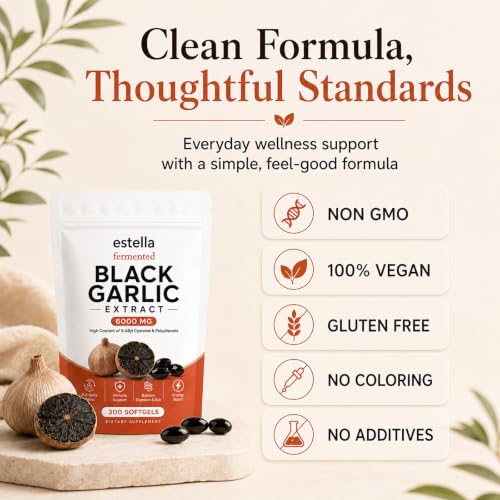 Estella fermented garlic for digestion
