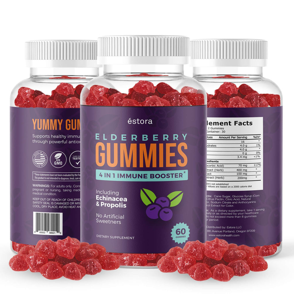 Estora elderberry gummies for immunity