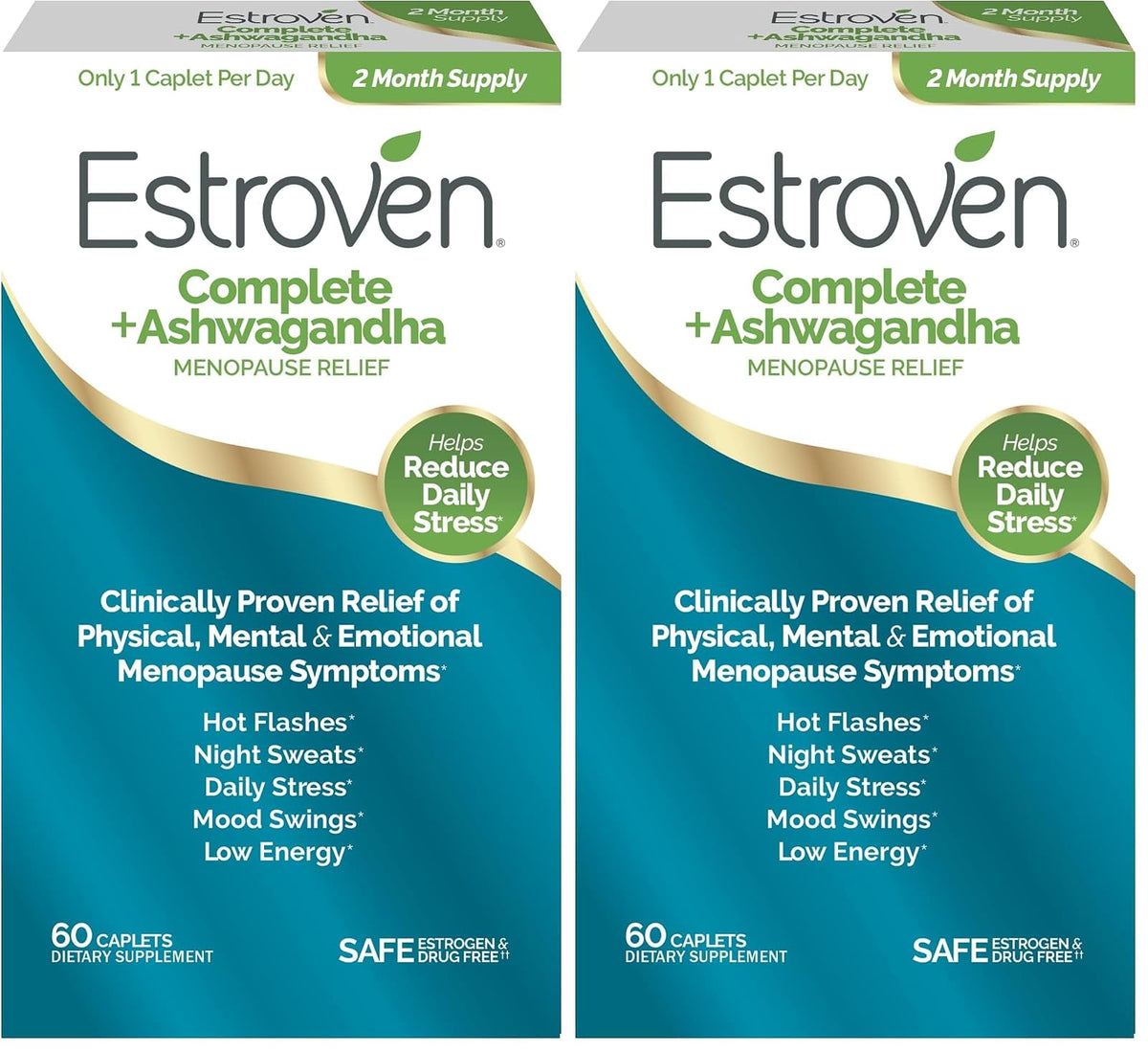 Estroven ashwagandha menopause relief capsules
