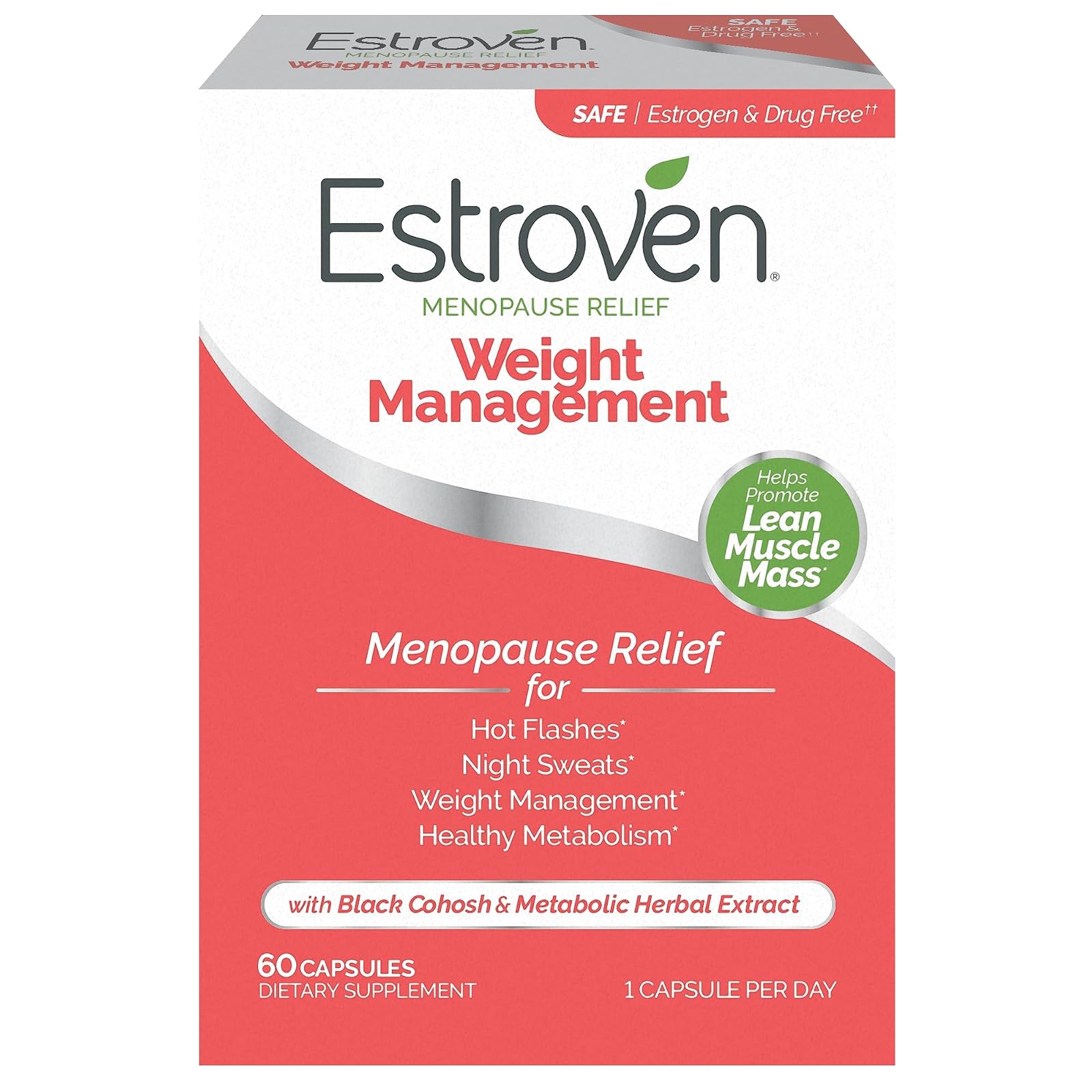Estroven multivitamins for weight management