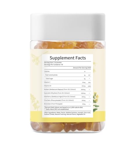 Esverco Mullein gummies for everyday health