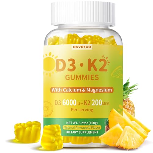 esverco Vitamin D3 K2 gummies