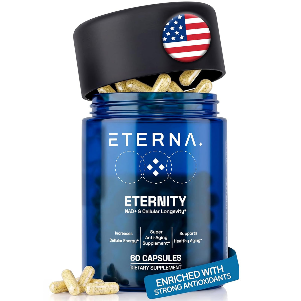 Eternity NAD+ Resveratrol antioxidant support