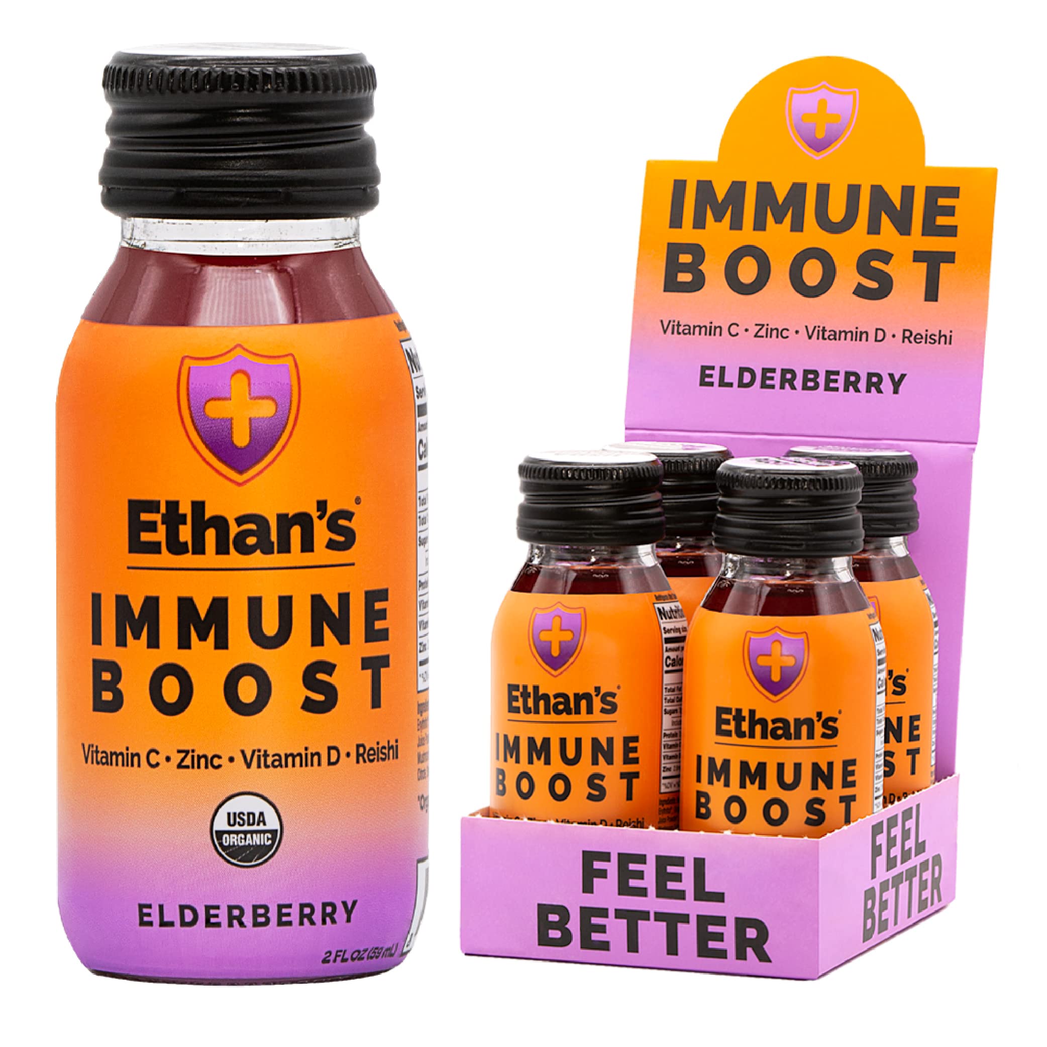 Ethan's elderberry immune boost shots