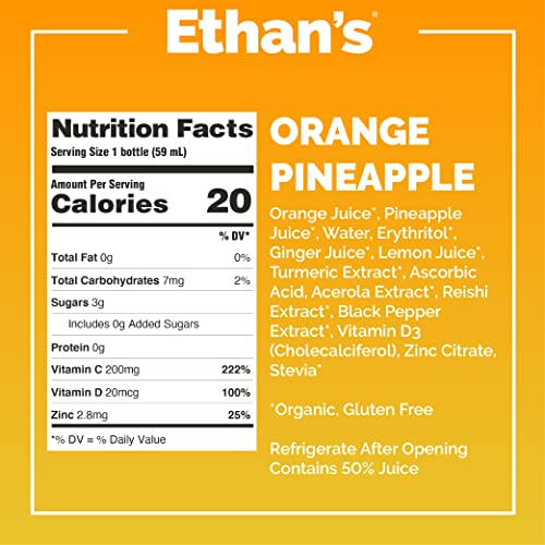 Ethan's elderberry shots with real fruit