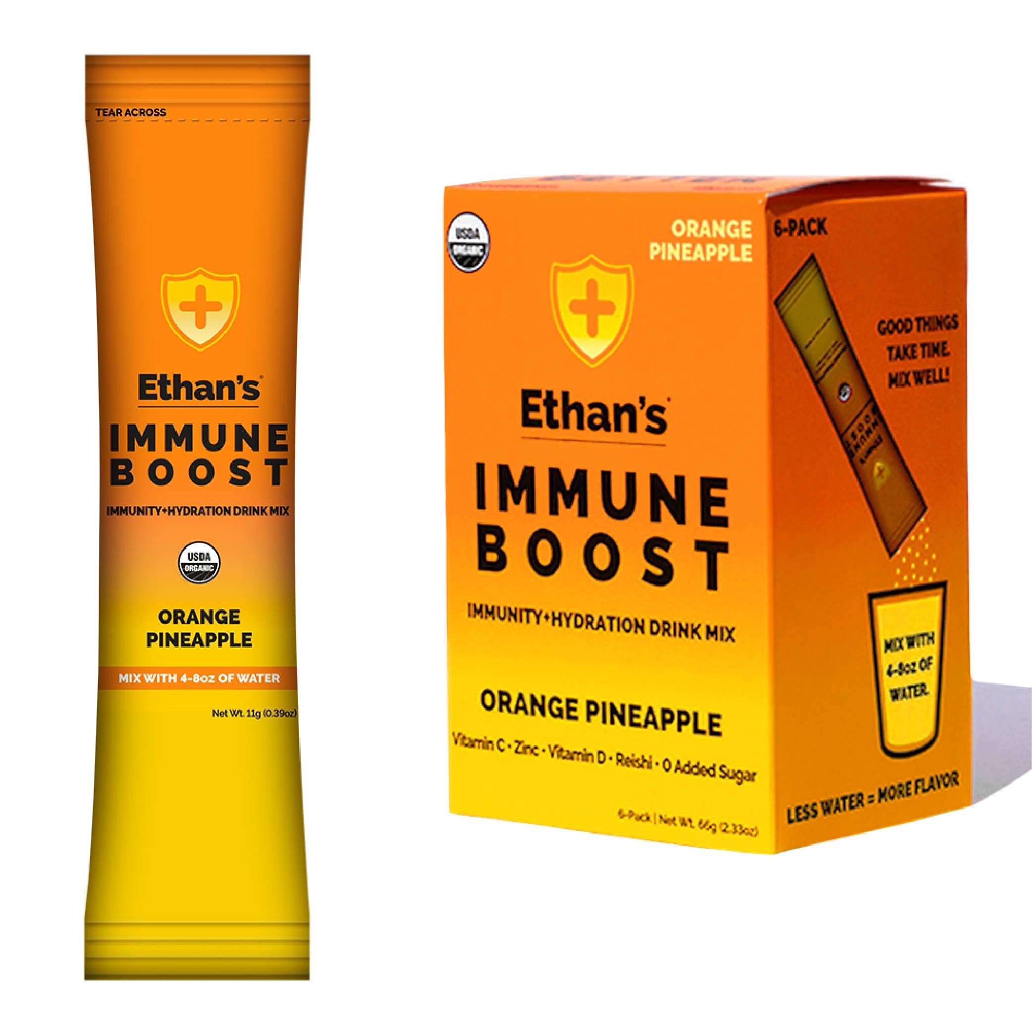 Ethan's organic drink mix packets