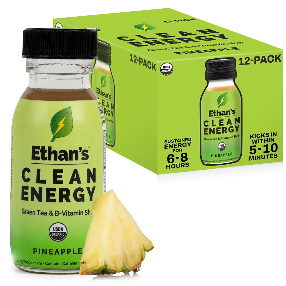 Ethan's organic energy shots pineapple