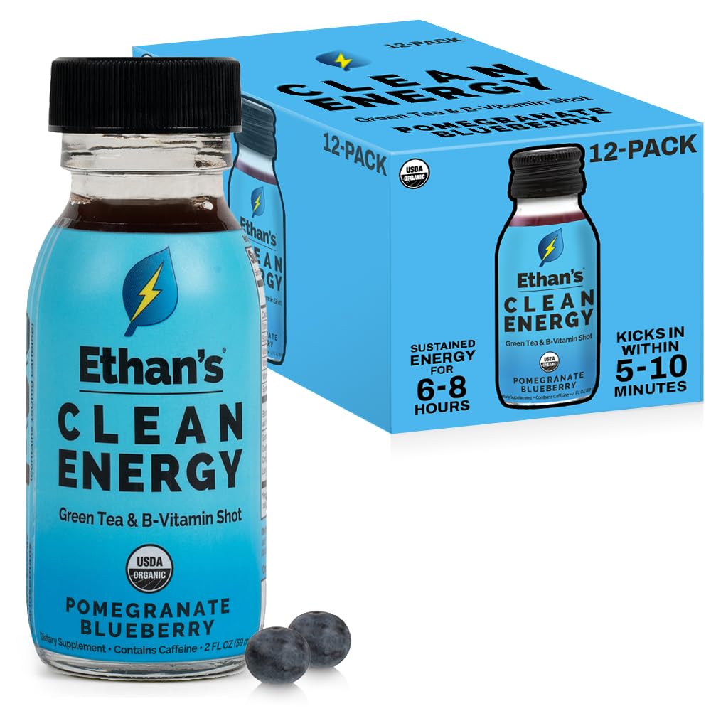 Ethan's organic energy shots