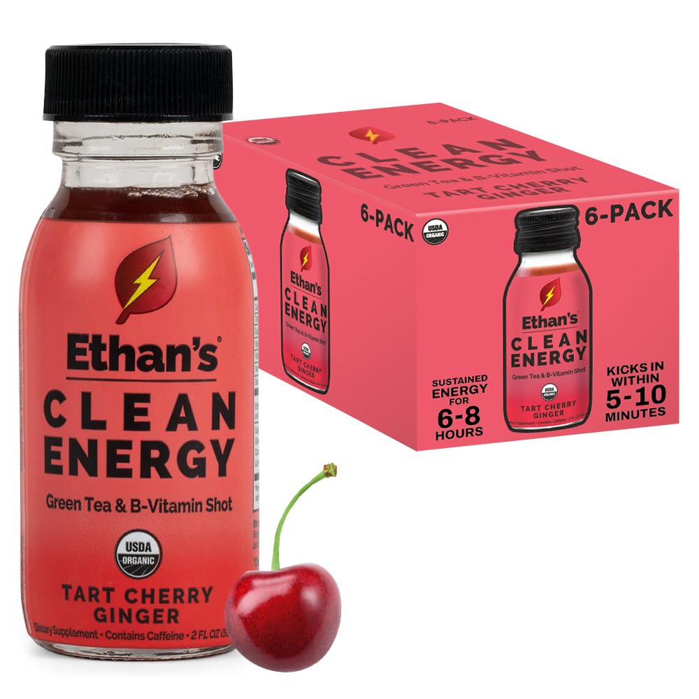 Ethan's organic ginger energy shots