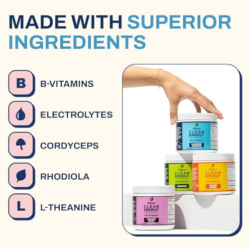 Ethan's pre-workout mix for energy boost